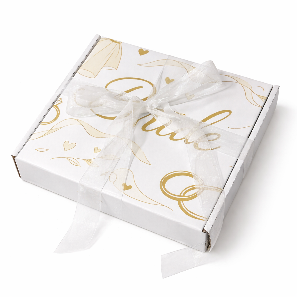 Caja para empaque de novia – Elemar Lencería